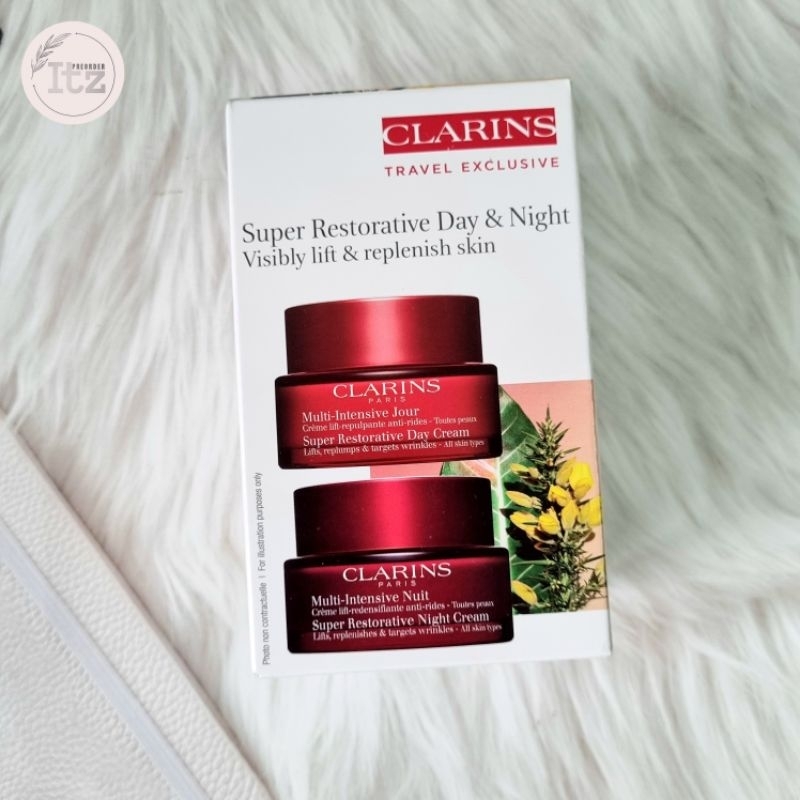 CLARINS TRAVEL EXCLUSIVE Super Restorative Day & Night Visible lift ...