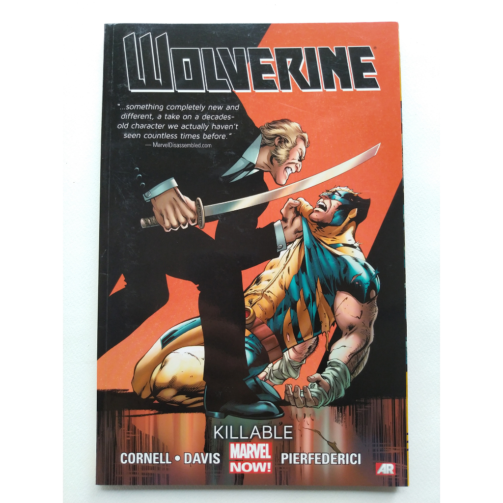 หนังสือการ์ตูน Marvel เรื่อง Wolverine: Killable (2014) ภาษาอังกฤษ มือ ...