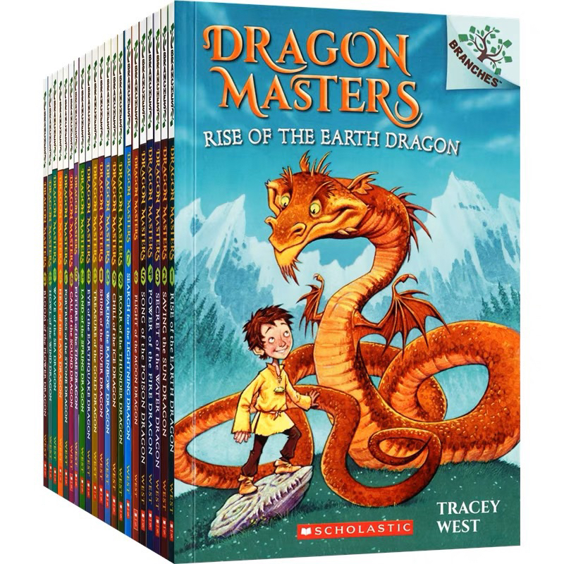 Scholastic Branches Dragon Masters Series 25 Books Set | Shopee Thailand