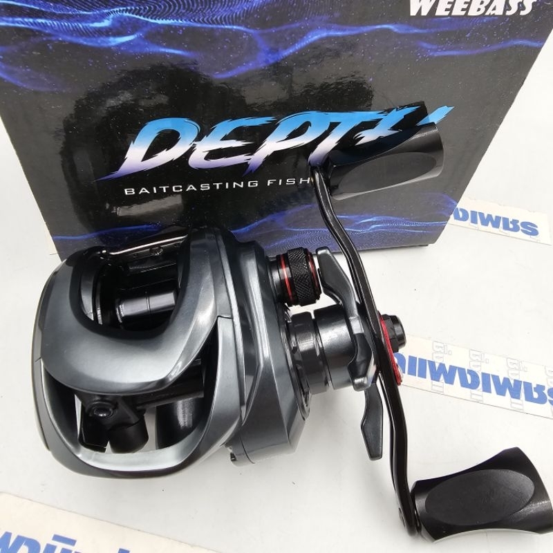 รอกหยุดช้าง มาแล้ว….Weebass : Depth Baitcasting Reel พร้อมประกันรอกตีเหยื่อปลอม | Shopee Thailand