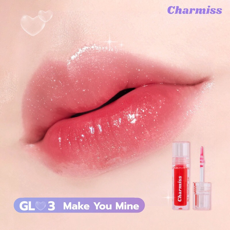 ลิปกลอส ชาร์มิส Charmiss Glitter Lip Gloss Ver.2 ฉ่ำวาว ปากอิ่ม น่าจุ๊บ ...