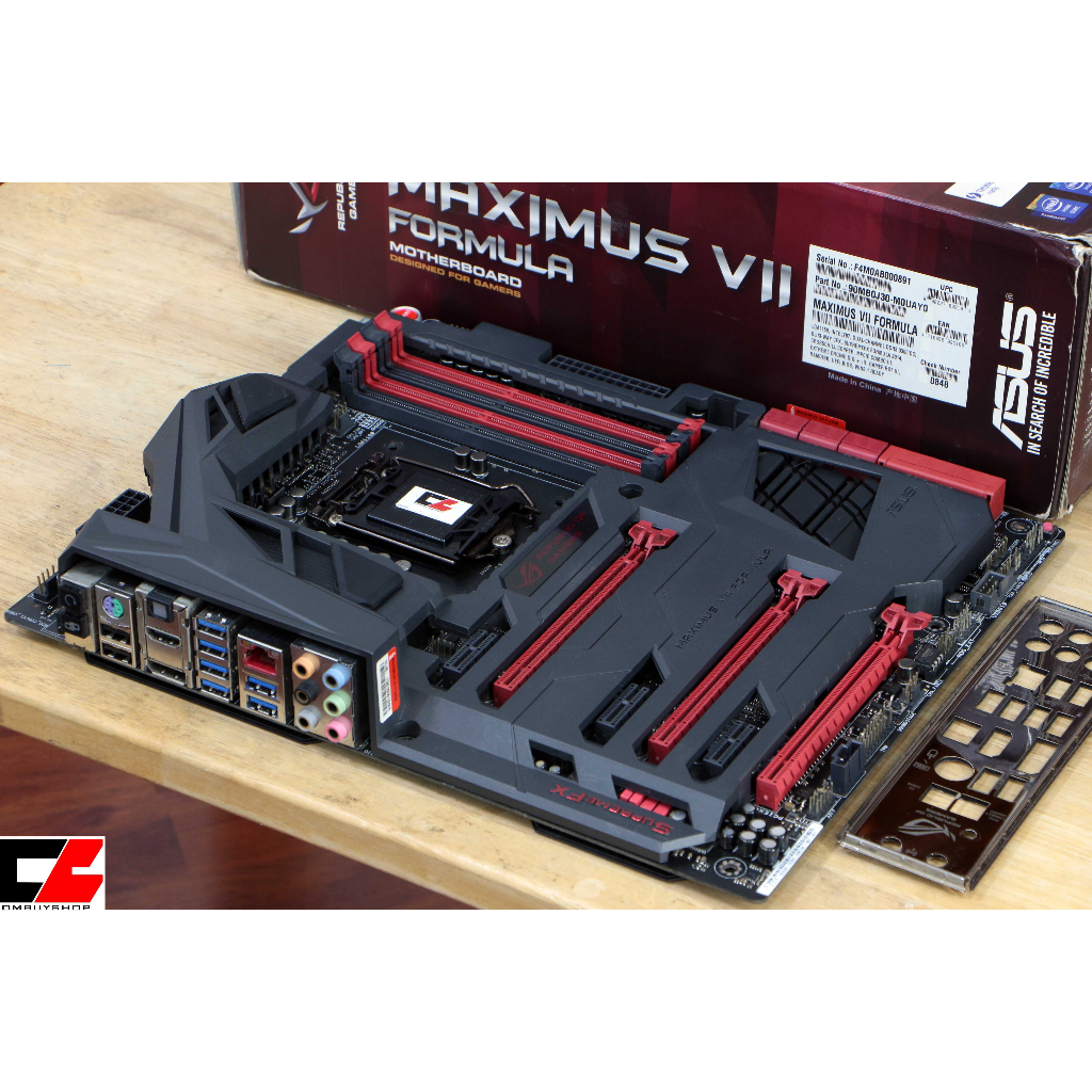 MB ASUS ROG MAXIMUS VII FORMULA LGA1150 [ มหาเทพแห่ง Z97 สภาพสมบูรณ์ มี ...
