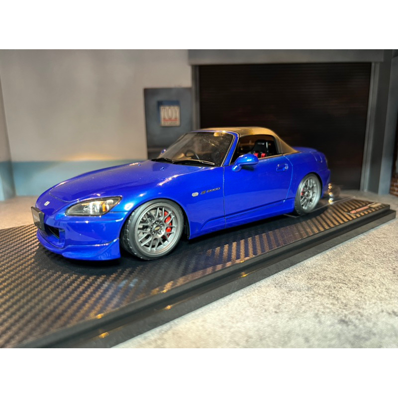 Ignition Model [IG2586] 1:18 Honda S2000 (AP2) Blue Metallic | Shopee ...