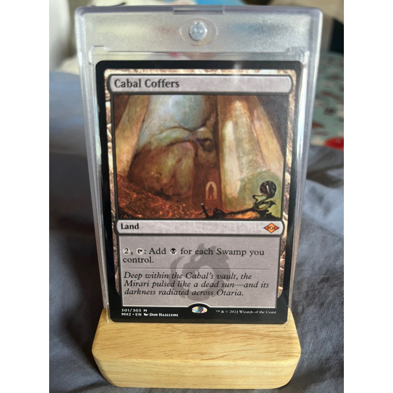 การ์ด MTG Cabal Coffers Land Magic the gathering EDH รุ่น Modern ...