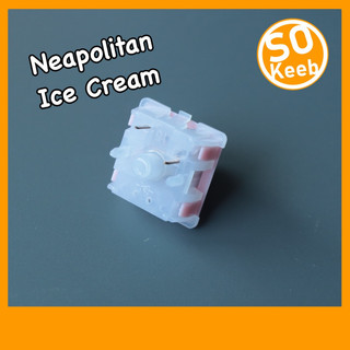 Neapolitan Ice Cream Switch (Tactile) 10 ชิ้น Mechanical Keyboard ...