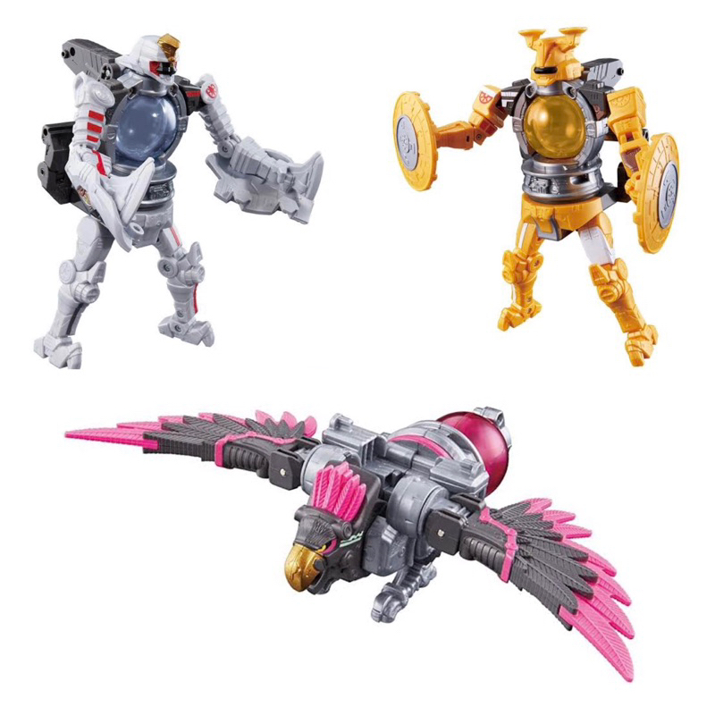 Dx Kyuranger Voyager หุ่นยนต์เสริม ตราชั่ง งู นก เบอร์ 4 6 8 คิวเรนเจอร ...