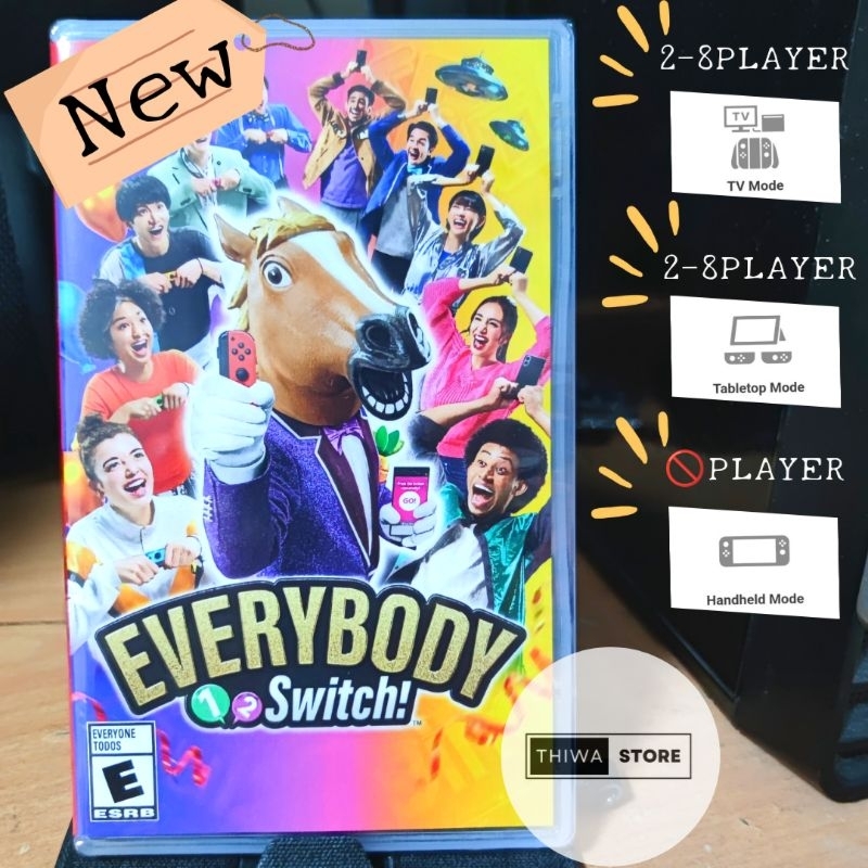 (มือ1) Nintendo Switch | Everybody 1 2 Switch | Shopee Thailand