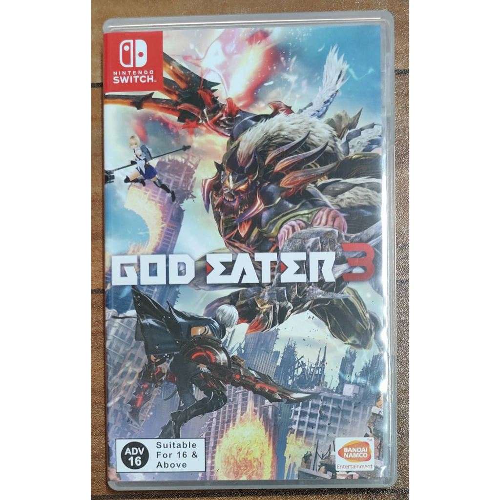 (โค๊ด POTROIFDLKF ลด 15%)(มือ 2)Nintendo Switch : God Eater 3 มือสอง | Shopee Thailand