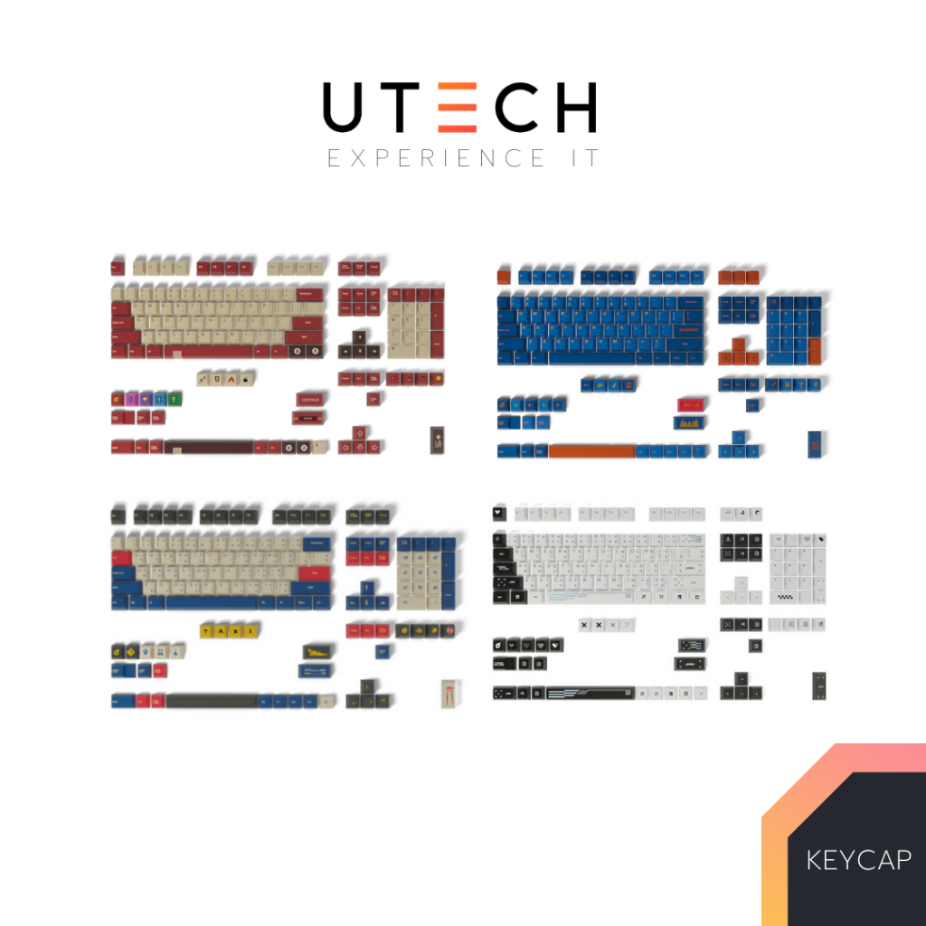 LOGA Keycap Loga PBT DYESUB Special Set Keycap VOL.1 Printstream / GOOD ...