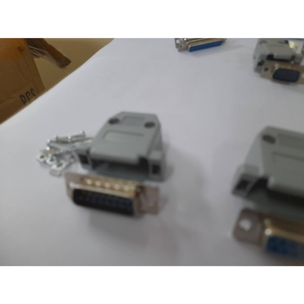 ชุดหัวประกอบ 1Sets Parallel Serial Port DB15 15Pin 15 Way D Sub Female ...