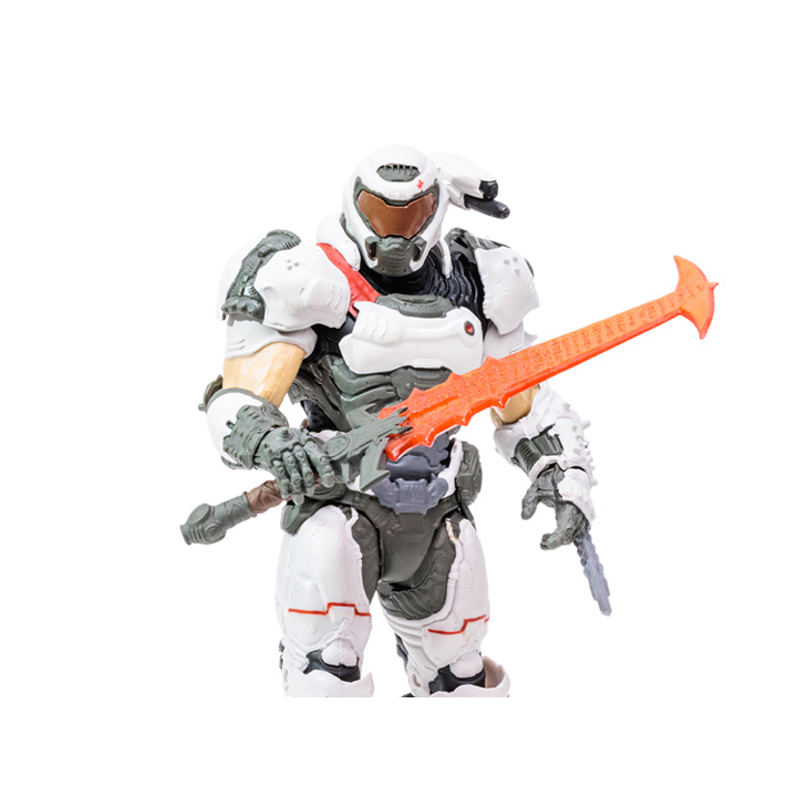 Doom Slayer White Armor Doom Eternal McFarlane Toys 7" Figure ดูม สเลเย ...