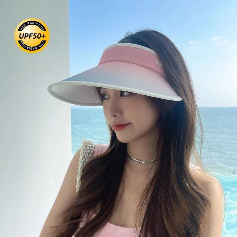 หมวกกันแดดหญิง หมวกกันแดด กัน uv 2024 สมัย พับเก็บได้ | Shopee Thailand