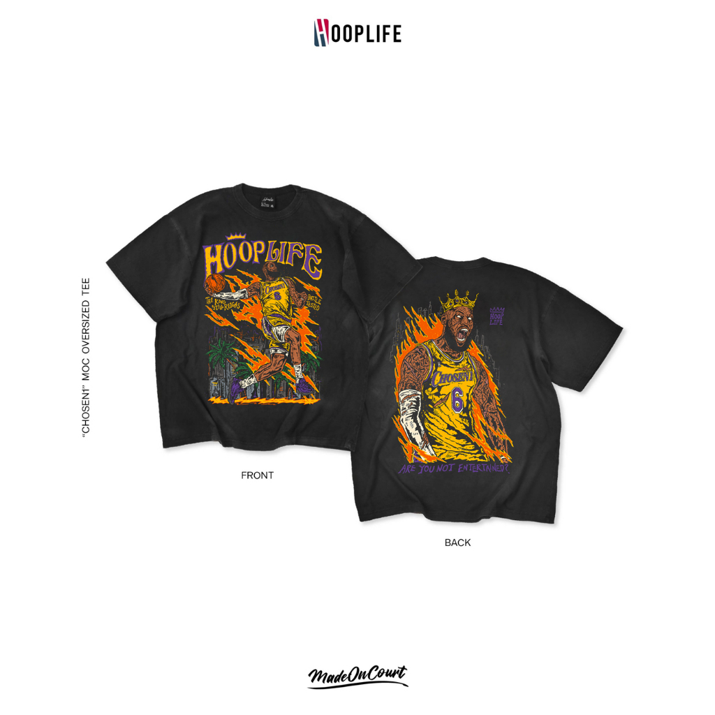 เสื้อยืดแนวสตรีท King James - BATTLE TESTED MOC Oversize Tee | Shopee ...