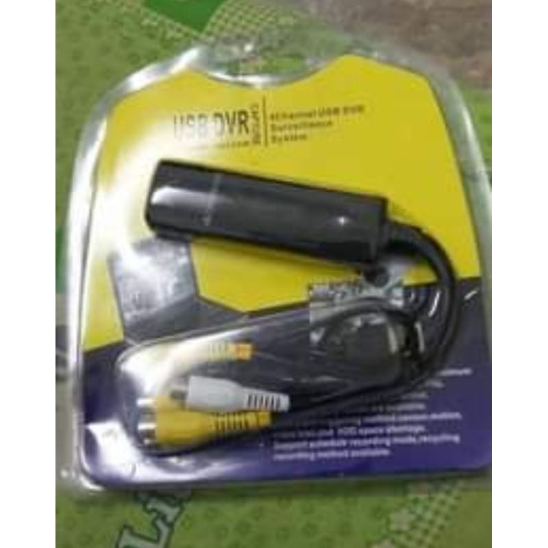 USB EasyCap 4CH USB DVR (ตัวนำสัญญาณจากกล้องวงจรปิด ต่อเข้ากับ ...