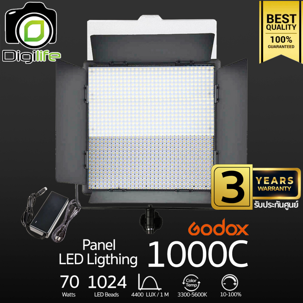 Godox LED 1000C 70W 3300K-5600K - รับประกันศูนย์ GodoxThailand 3ปี ...