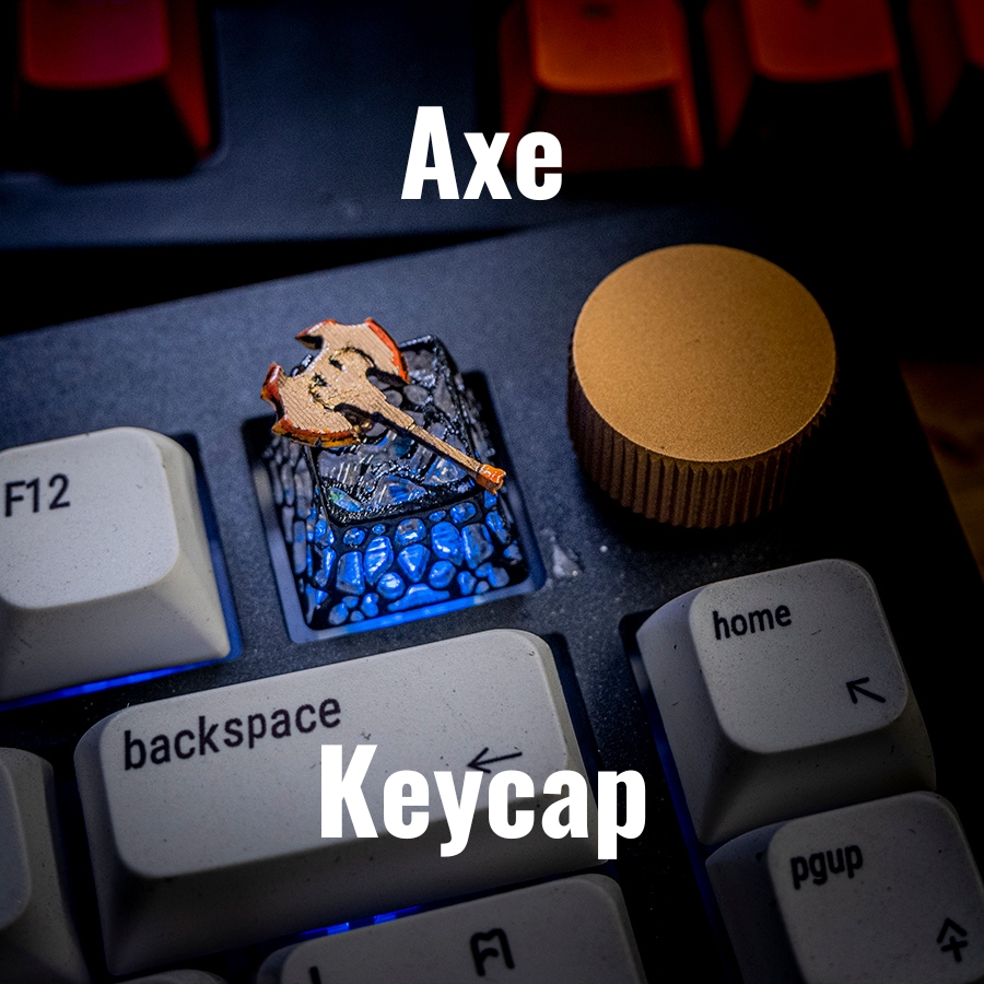 ส่งฟรี Artisan keycap AXE BATTER | Shopee Thailand