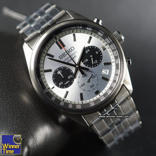 นาฬิกา SEIKO Quartz Chronograph Racing sports รุ่น SSB425P,SSB425P1 ...
