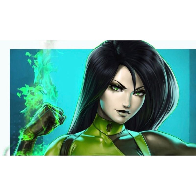 Shego Kim Possible Anime Manga Fan Art High Quality Collectible Printed ...