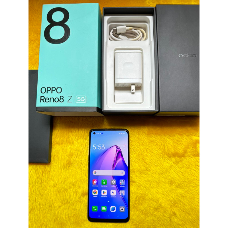 # OPPO Reno8Z-5G.8/128GB-เครื่องศูนย์ไทยสภาพนางฟ้าใหม่มากๆเหมือน ...