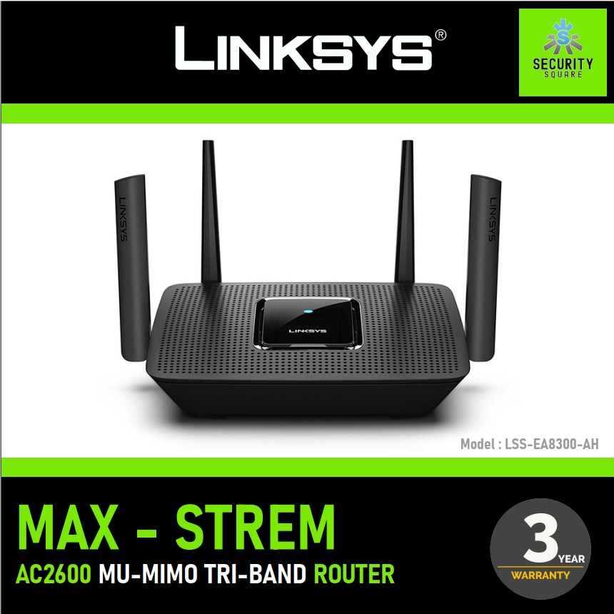 Linksys รุ่น EA8300-AH Gigabit Wifi Wireless Router 4 port สินค้ารับ ...