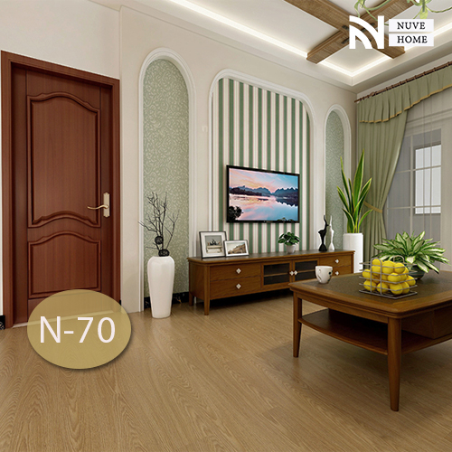 NuveHome_[5ตรม./กล่อง] กระเบื้องยางลายไม้แบบมีกาวในตัว ความหนา 1.8-2มิล สไตล์เตอร์ลอฟท์minimal ...