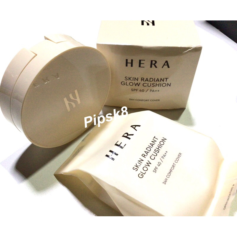 (แยกขาย No box)Hera Skin Radian Glow Cushion SPF40/PA+++15g | Shopee ...