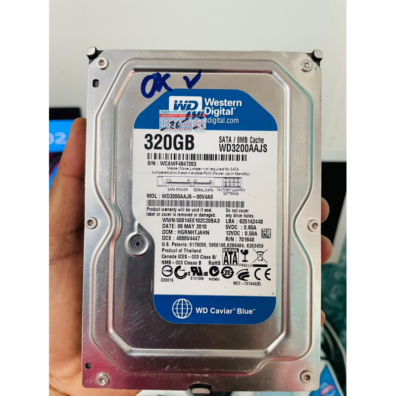 HARDDISK PC 160G 250G 320G 500G 1TB 2TB | Shopee Thailand