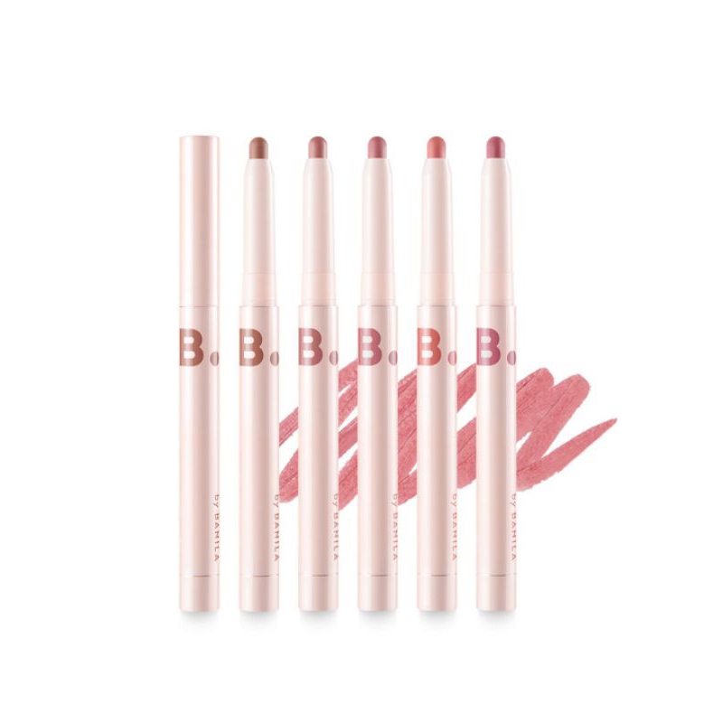 พร้อมส่ง PK01,02/สีใหม่ BE03 PK03 PK02 CR01 ดินสอเขียนขอบปาก Banila co Smudging Lip Pencil ...