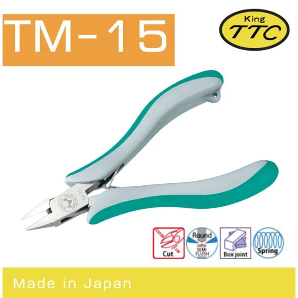 King TTC คีมตัดปากเตเปอร์ TM-15 Made in Japan | Shopee Thailand