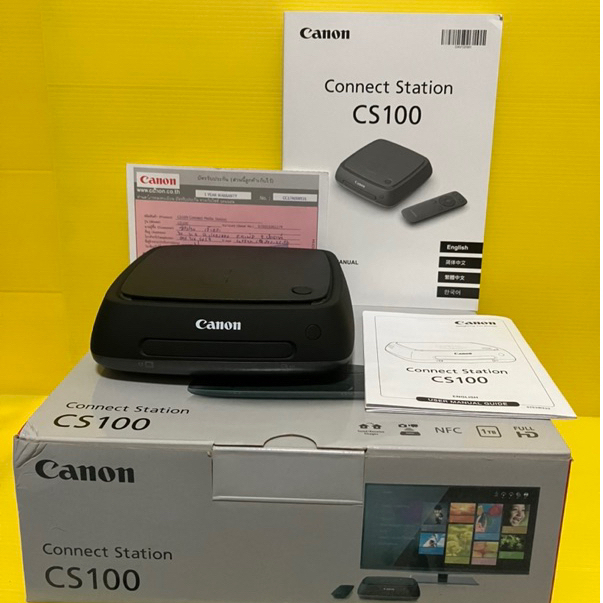 Canon CS 1TB Connect Station CS100 อดีตประกันศูนย์ ครบกล่อง | Shopee ...