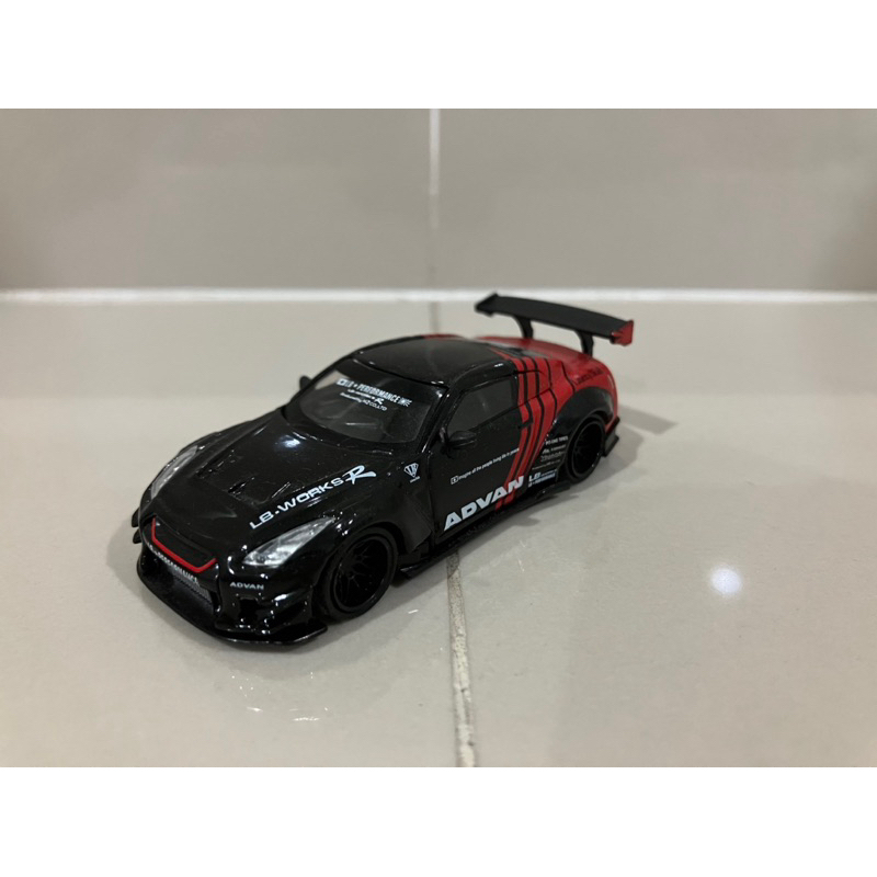 Mini GT Nissan GTR R35 LBWK Advan เลือก 1 อย่างนะครับ มีคันเดียว ...