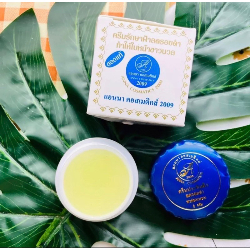 ครีมแอนนา คอสเมติกส์ Anna Cosmetics ของแท้ ขนาด 5 กรัม มีสองสูตร(สีนำ้ ...