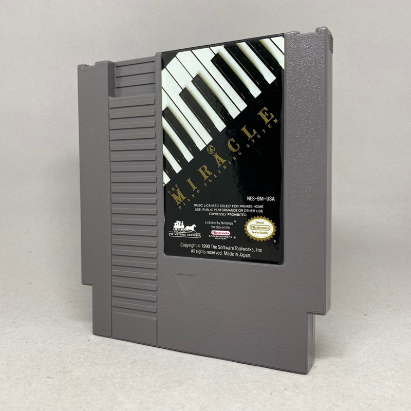 THE MIRACLE PIANO TEACHING SYSTEM (NES) | Nintendo Entertainment System ...