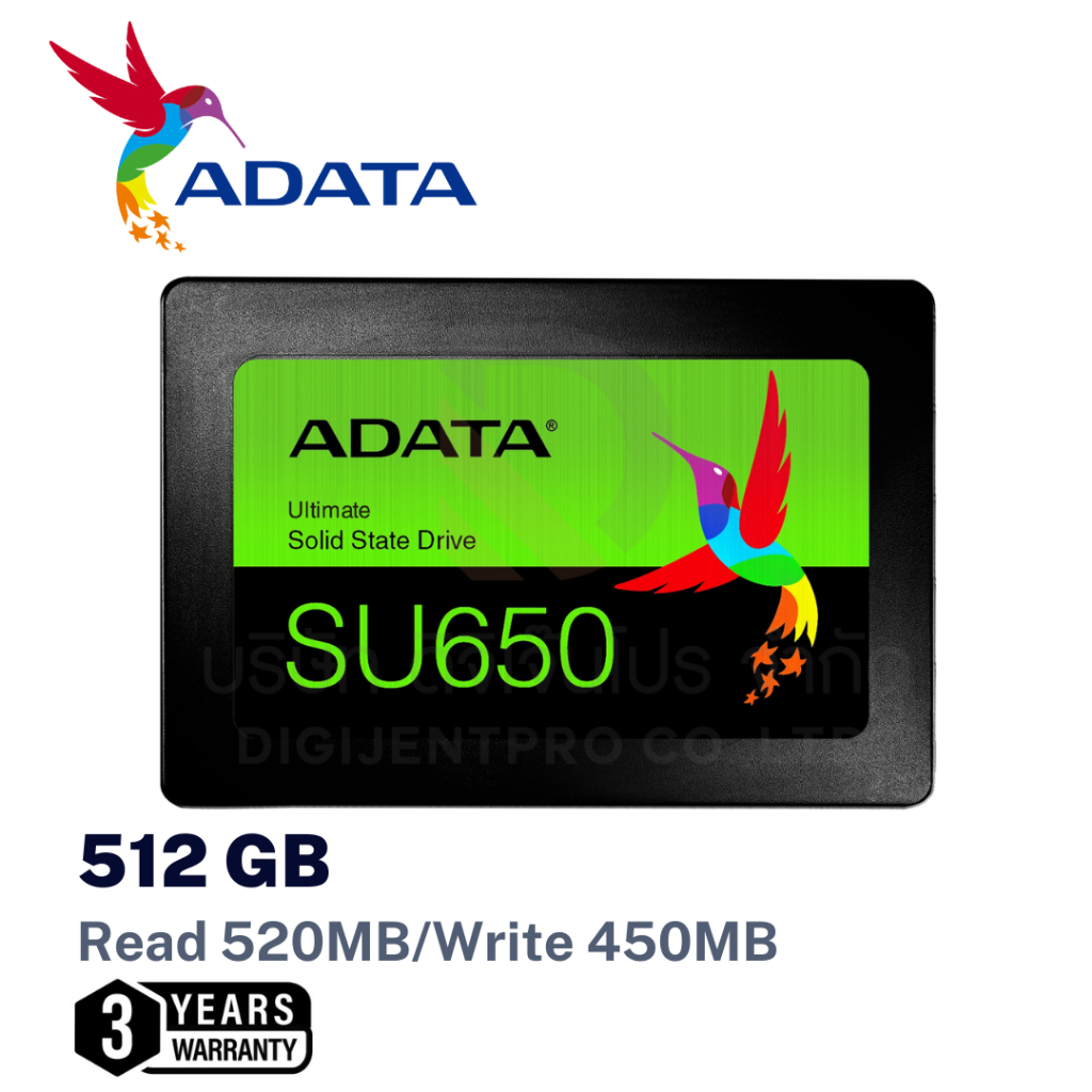 SSD SU650 512GB 2.5" SATAIII 520MB/s | Shopee Thailand