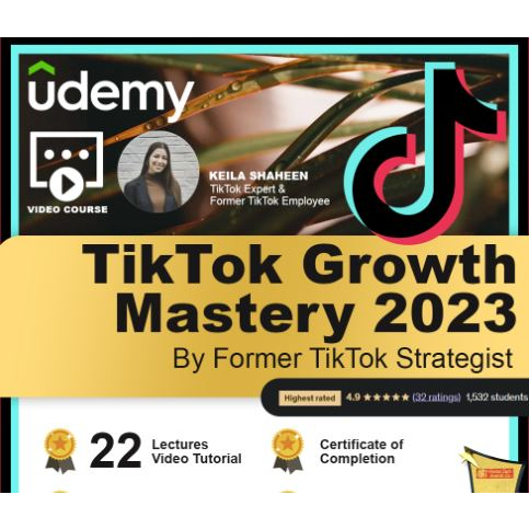 [Video Course] TikTok Growth Mastery 2023 | By Former TikTok Strategist (22 Lectures,1 hours+ ...