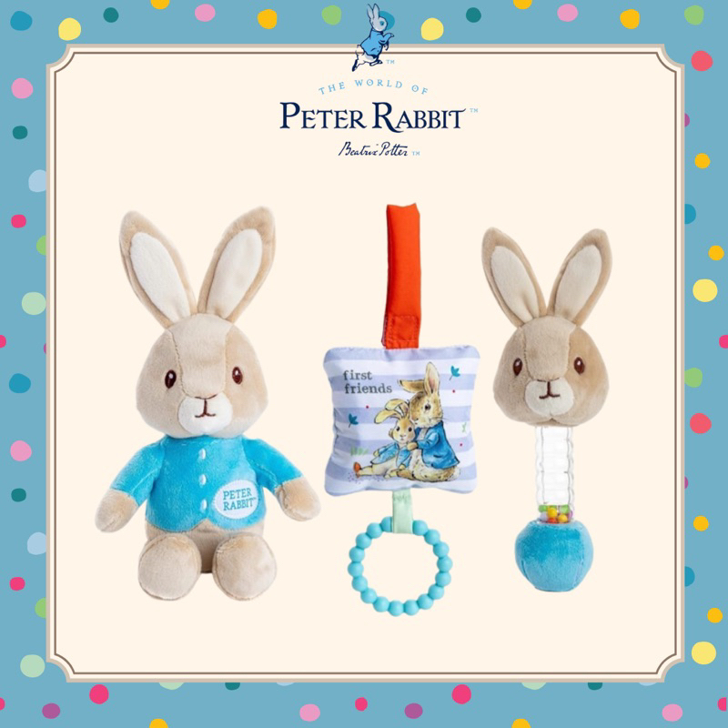 [PREORDER] ของเล่นตุ๊กตา โมบาย และเขย่ามีเสียง Peter Rabbit [3 ชิ้น ...