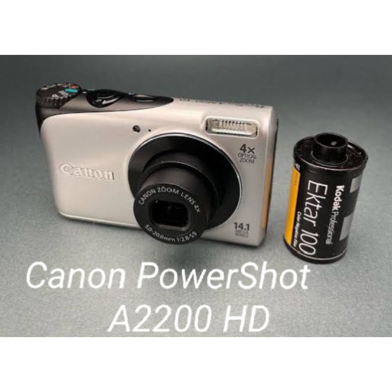 Canon PowerShot A2200 HD Digital Compact Camera สภาพดีอุปกรณ์ครบ ...
