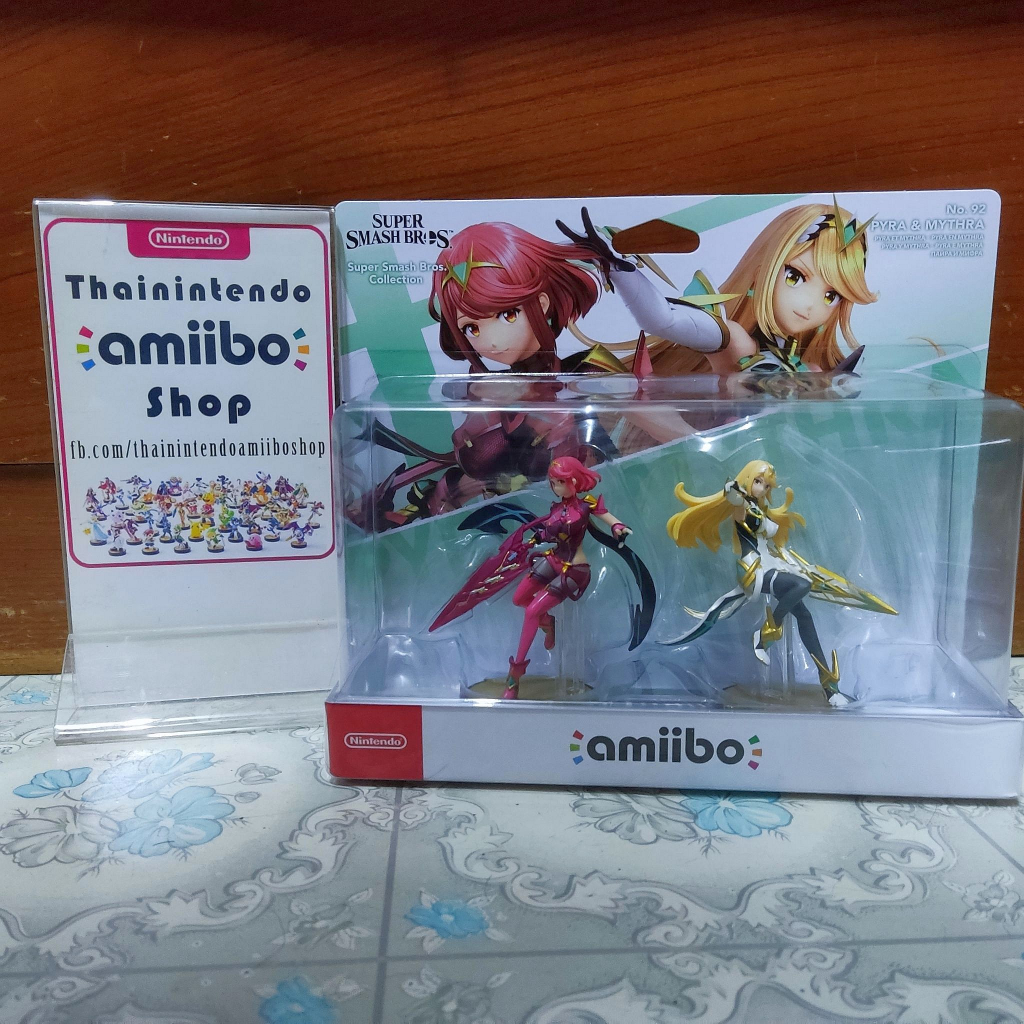 amiibo Pyra & Mythra (Xenoblade) Super Smash Bros. | Shopee Thailand