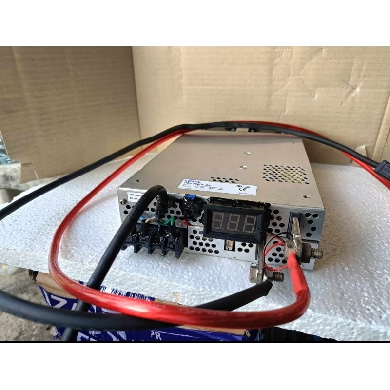 สวิทชิ่งเดิม และ ตัวโม(13-30v) CoSEL 24V 70A มือ 2 ปรับได้ 15-29V INPUT AC85-264, DC120-370 ...