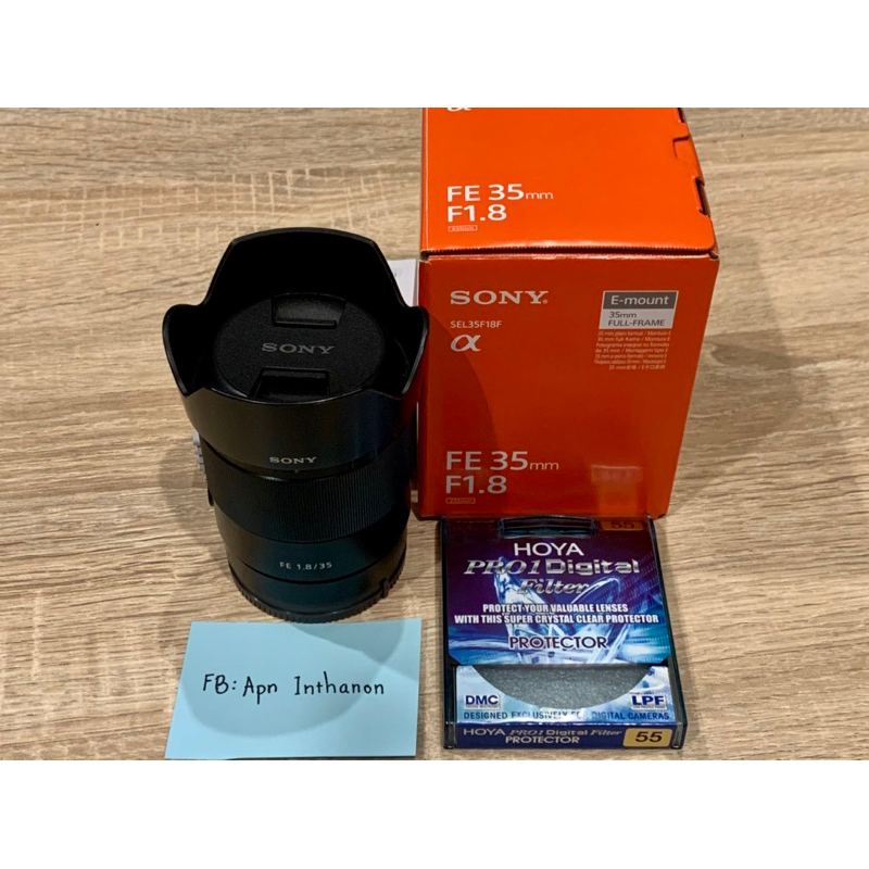 [ส่งต่อ] Sony lens FE 35mm. F/1.8 SEL35F18F | Shopee Thailand