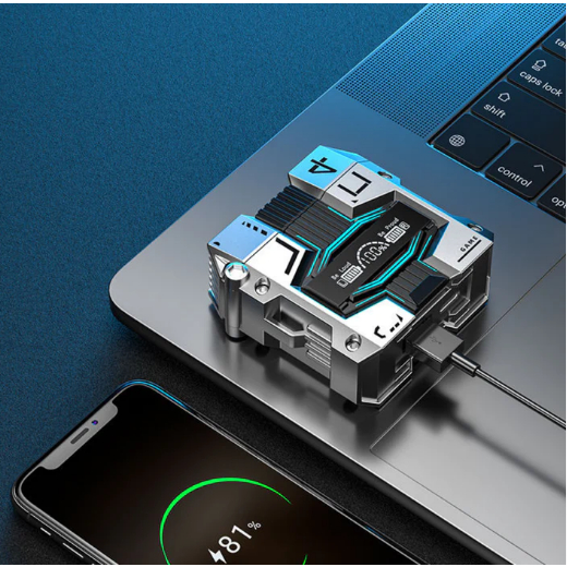 Damix M45 TWS หูฟังไร้สาย, บลูทูธควบคุมแบบสัมผัสลดเสียงรบกวน | Shopee Thailand