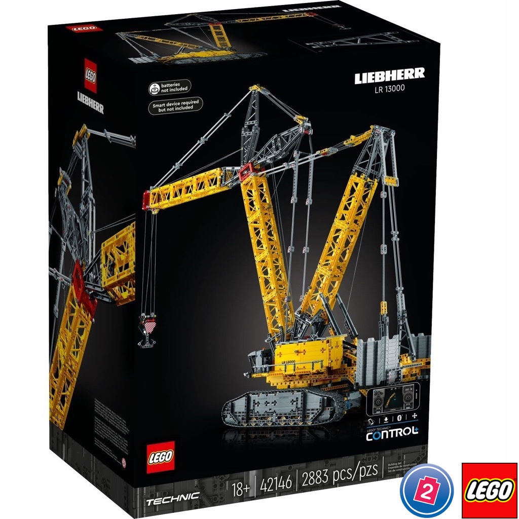 เลโก้ LEGO Technic 42146 Liebherr Crawler Crane LR 13000 | Shopee Thailand