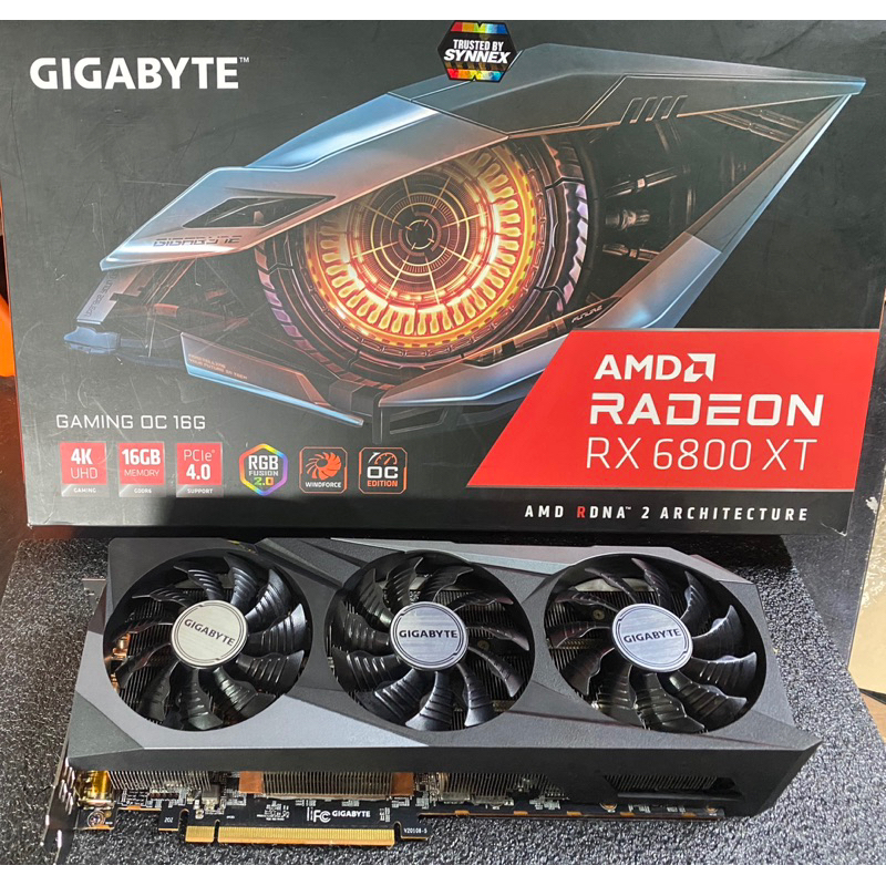 VGA (การ์ดจอ)RX6800XT Gigabyte GAMING OC 16G - 16GB GDDR6 | Shopee Thailand
