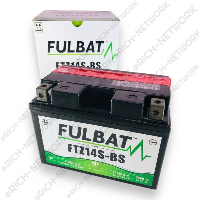 แบตเตอรี่แห้ง FULBAT 12V. 11.8Ah. รุ่น FTZ14S-BS สำหรับ HONDA XADV750 ...