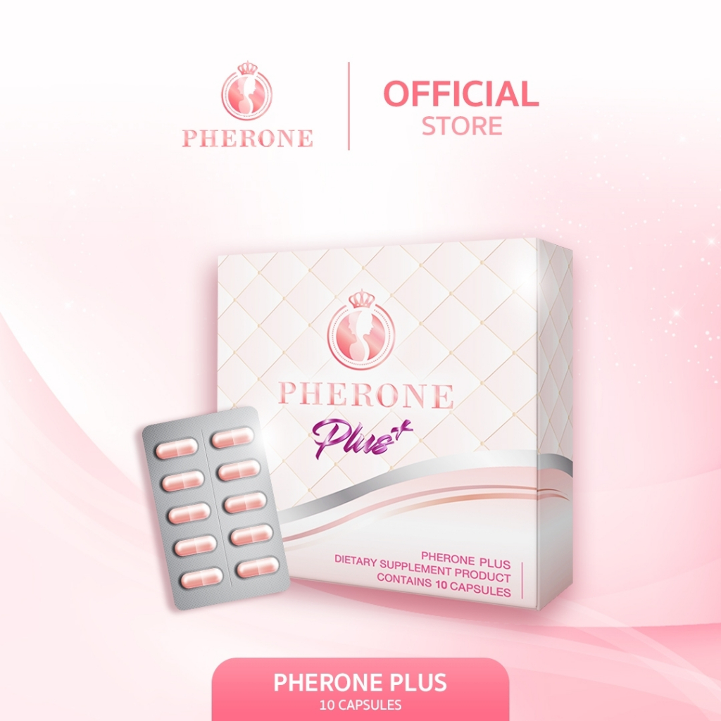 PHERONE PLUS + 10 CAPSULES ฟีโรเน่พลัส กล่องเล็ก 1 กล่อง (10 แคปซูล ...