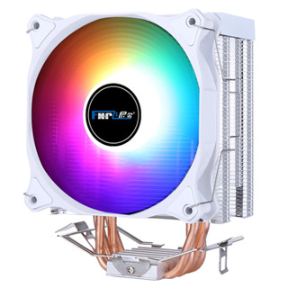 พัดลม CPU ท่อทองแดง 4 ตัว RGB CPU Radiator 12CM Fan Big Twin Towers CPU ...