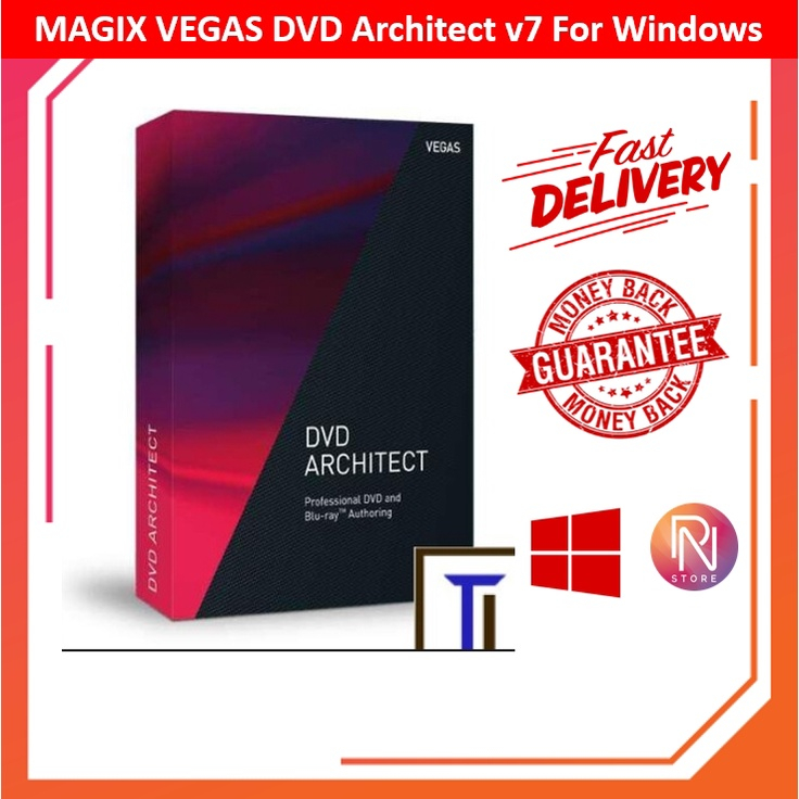 MAGIX VEGAS DVD Architect v7 | For Windows x64 | Full Working | Shopee ...