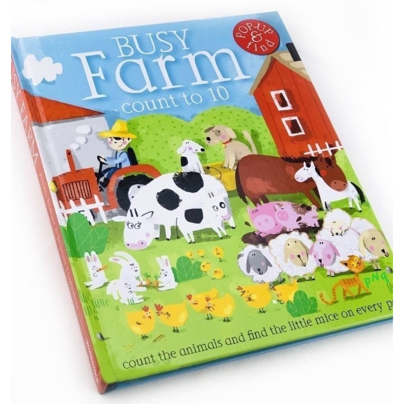 หนังสือ Pop Up & Find : Busy Town & Busy Farm | Shopee Thailand