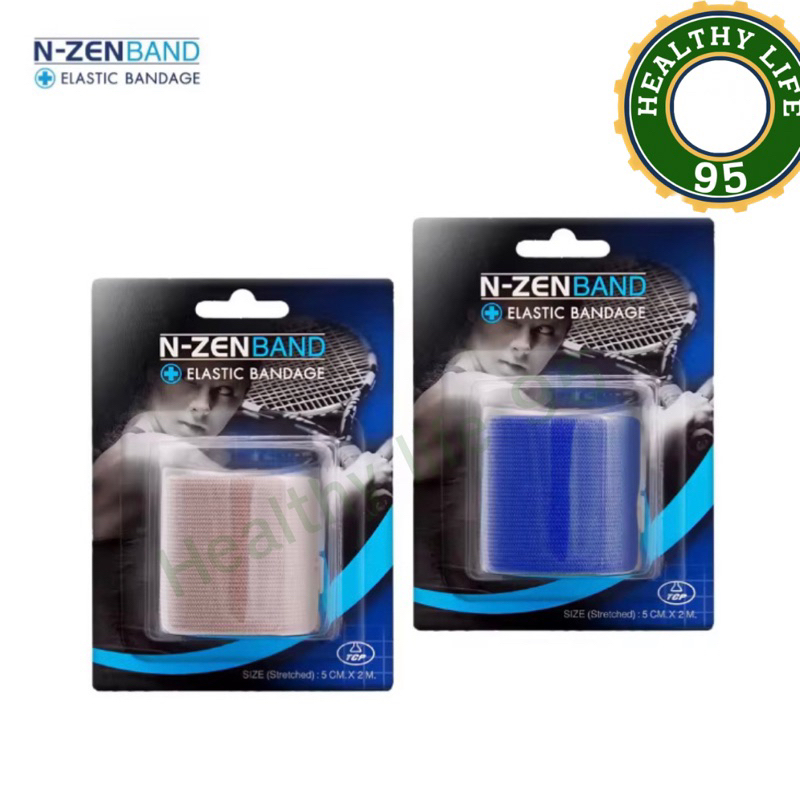 รายละเอียด ยี่ห้อ N-ZEN ชื่อสินค้า N-ZEN band เอ็น-เซ็น ผ้ายืดพันเคล็ด ขนาดบรรจุ - ขนาด 5 cm x 1 ...