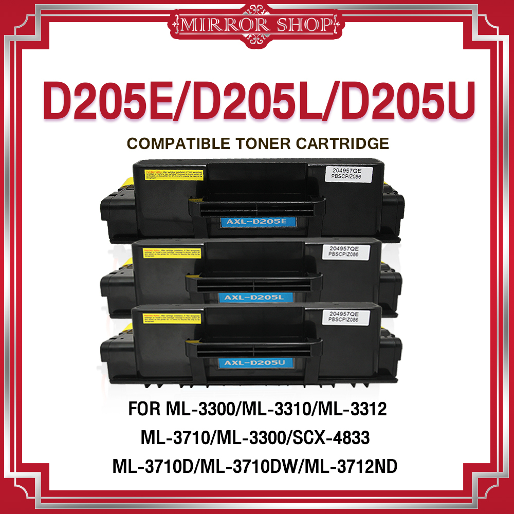 MIRROR หมึกเทียบเท่า MLT-205L / D205E / D205U For ML-3300/ML-3310/ML-3312/ML-3712/SCX-4835/SCX ...
